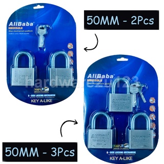 HIGH QUALITY DISC MECHANISM PADLOCK 50MM / 40MM KEY PADLOCK HOUSE ...