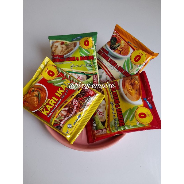 Rempah Kari Cap O 25g | Shopee Malaysia