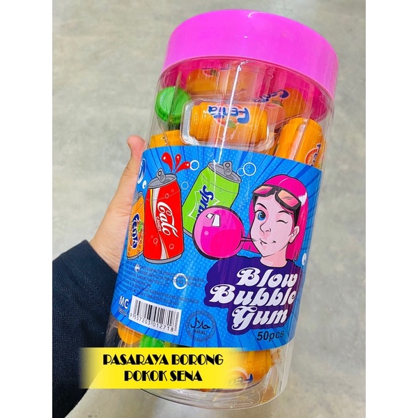 *Halal* Blow Bubble Gum Chewing Gum With Centre Filled Jam ( Fanta ...