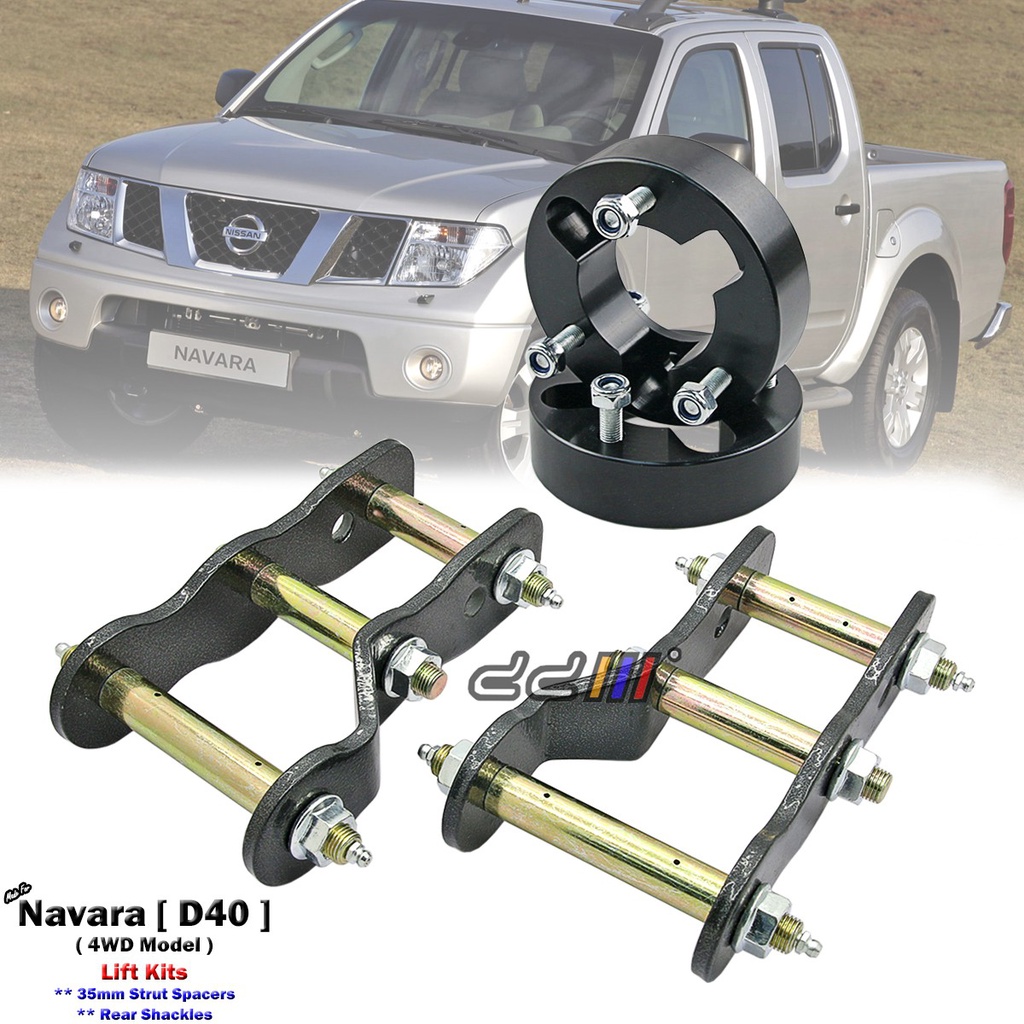 Front 3" Spacer Rear 2" Extended Shackle Suspension Lift Kit For Nissan ...