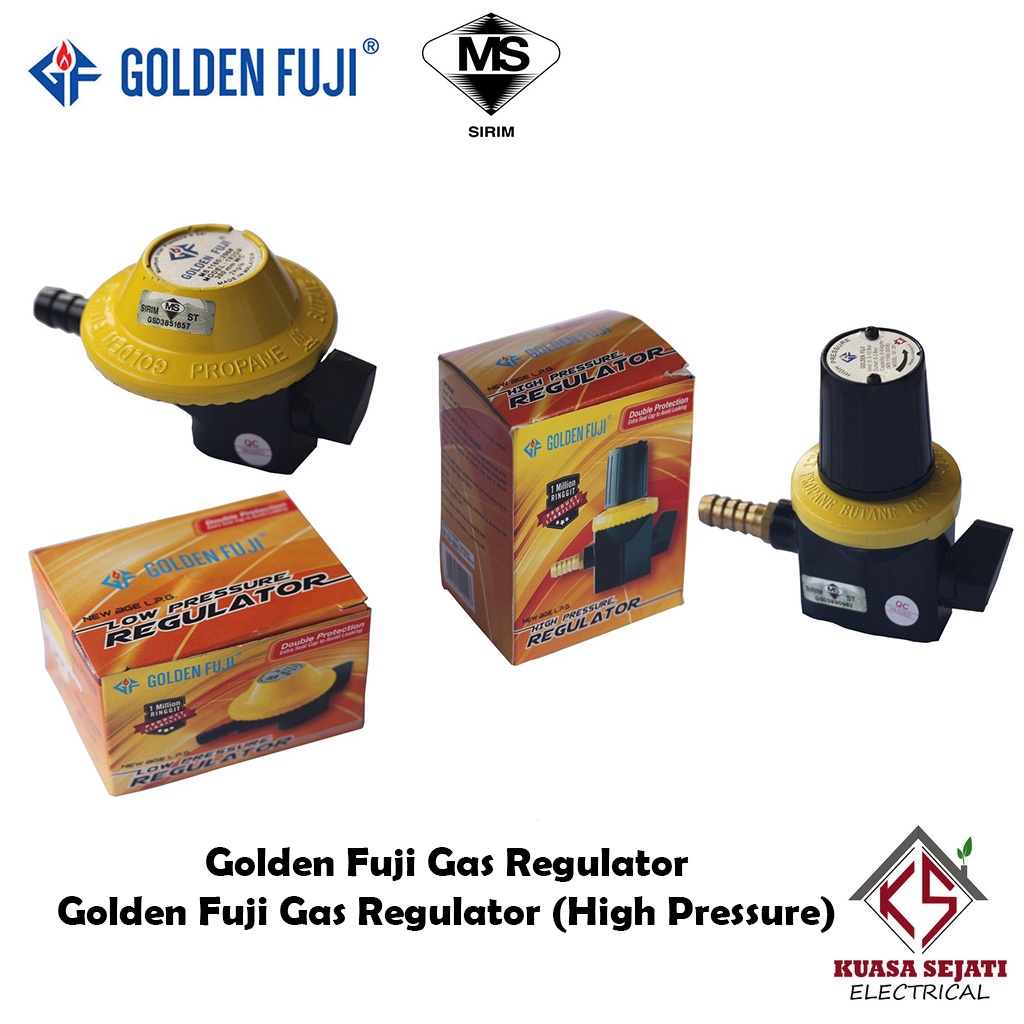 Golden Fuji Gas Regulator / High Pressure | Shopee Malaysia