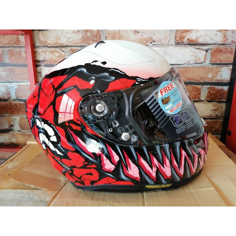 HJC Rpha 11 Carnage Marvel MC1 | Shopee Malaysia