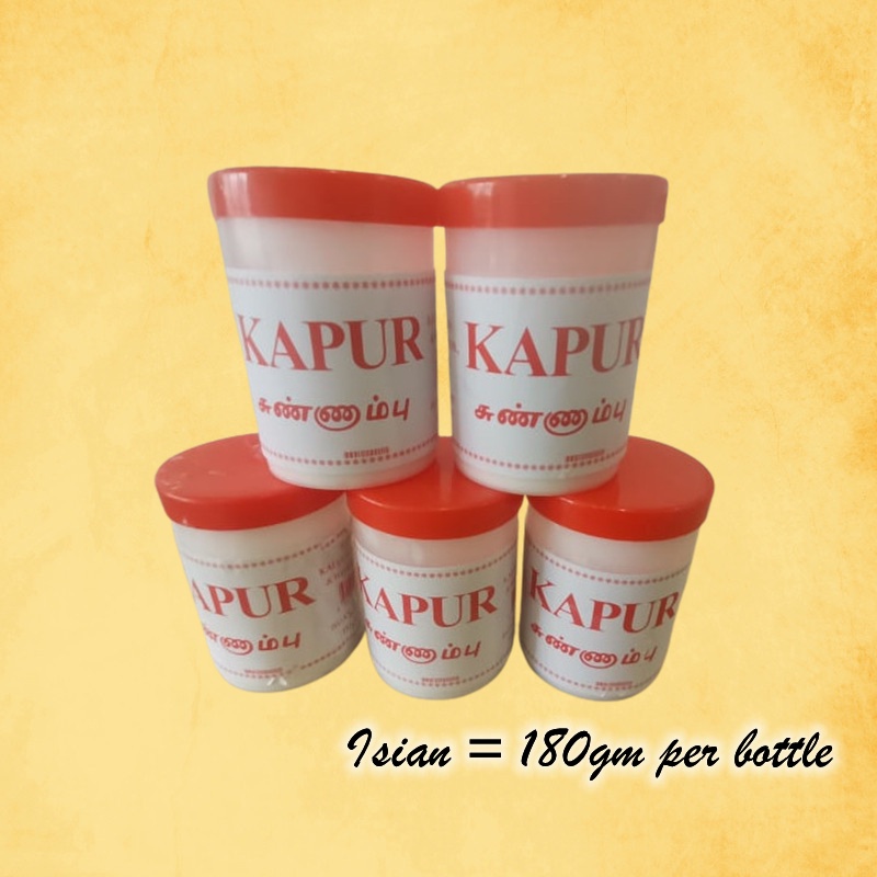 [READY STOCK] 1 Bottle = 180G Kapur Makan/ Kapur Sireh Makan/ Kapur ...