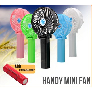 Kipas Bateri Kipas Baby / Mini Fan - Portable Rechargeable USB 2 in 1 ...