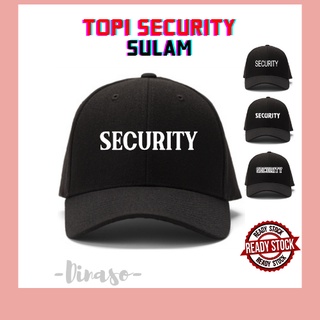 [ Ready Stock! ] Topi Security Sulam Cap With Embriodery Wording ...
