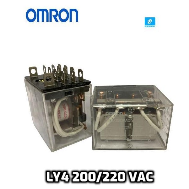OMRON General Purpose Relay LY4 200/220 VAC | Shopee Malaysia