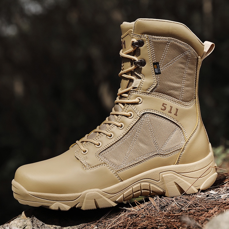 511 Tactical Boots Waterproof Combat Boots Ultralight High-top Army ...