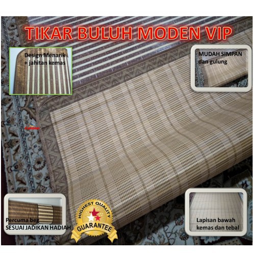 Tikar Buluh moden Karpet VIP XXL bamboo mat Carpet ( 180cm x 240cm ...