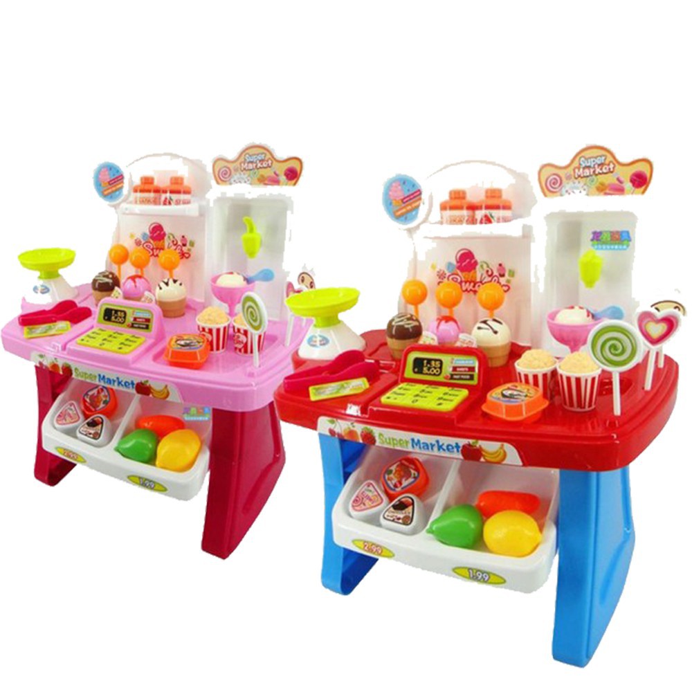 Mini Market Pretend Playset Mainan Kanak-Kanak Pasaran | Shopee Malaysia