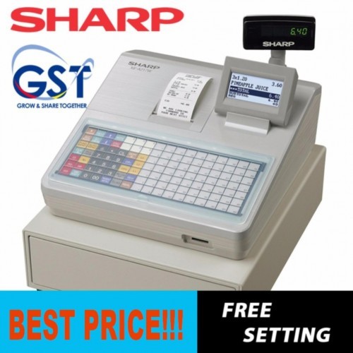 Sharp XE-A217W GST Ready Cash Register (White) | Shopee Malaysia