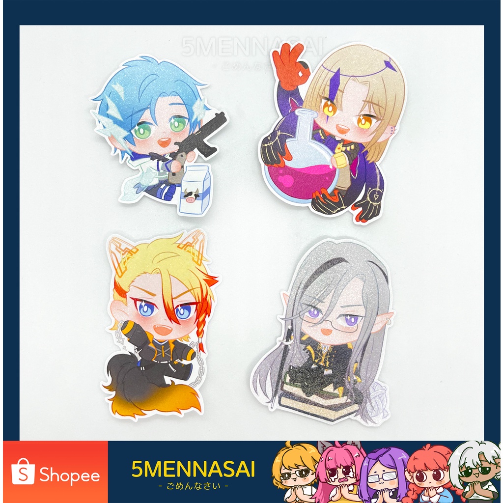 Vtuber HOLOTEMPUS Stickers Set [Holostars EN] | Shopee Malaysia