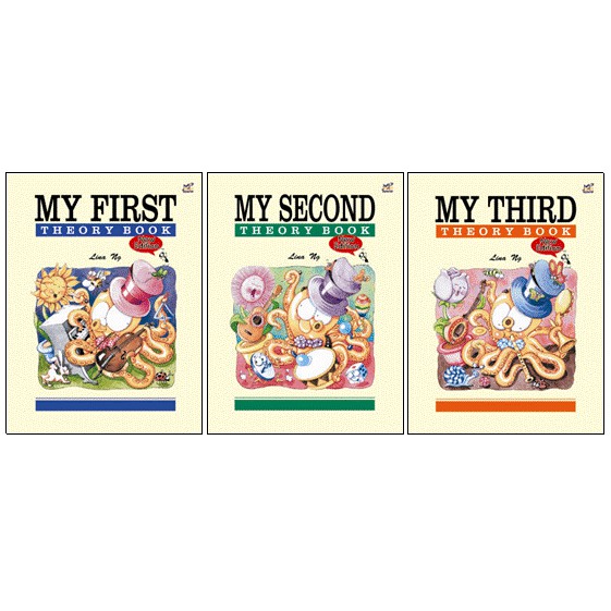 My First Theory Book | My Second Theory Book | My Third Theory Book by ...
