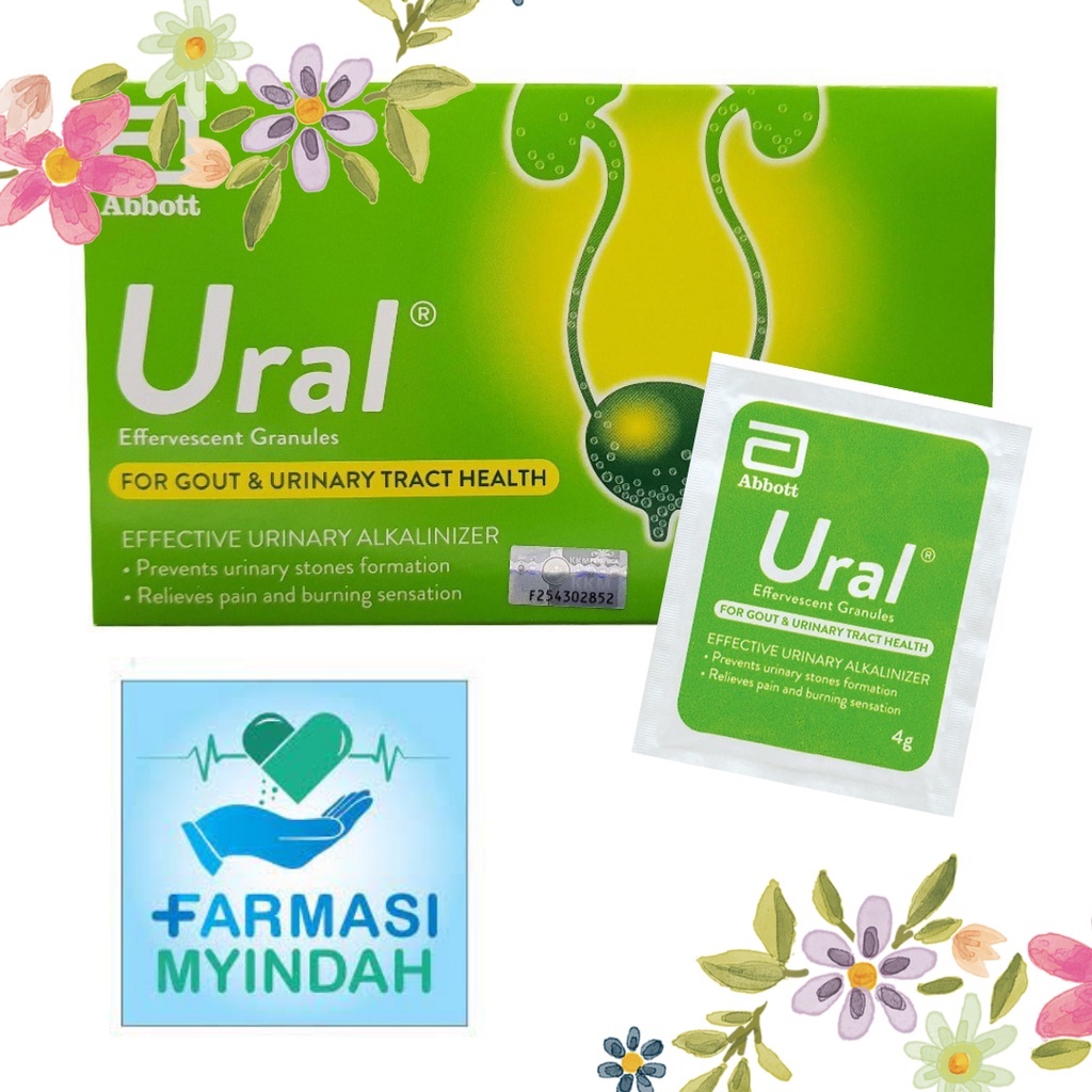 Ural -Gout & Urinary Alkalinizer 4g x 28 sachets | Shopee Malaysia