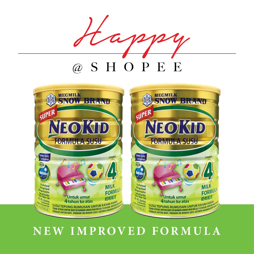 Snow Brand Super Neo Kid Step 4 Growing-Up Milk Formula NEW STOCK ...