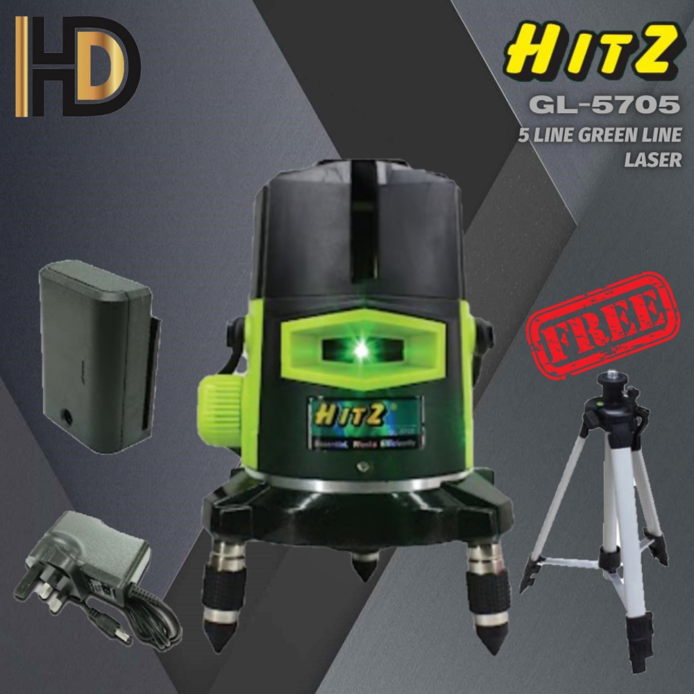 HITZ GL-5835 5 Line Green Laser Marker ( Heavy Duty ) | Shopee Malaysia