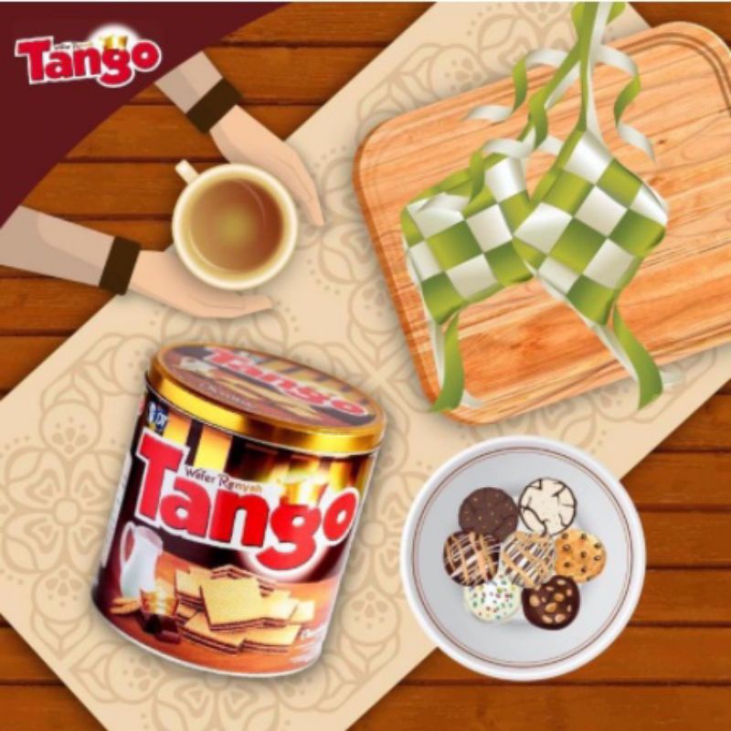 WAFER TANGO KEMASAN KALENG | Shopee Malaysia