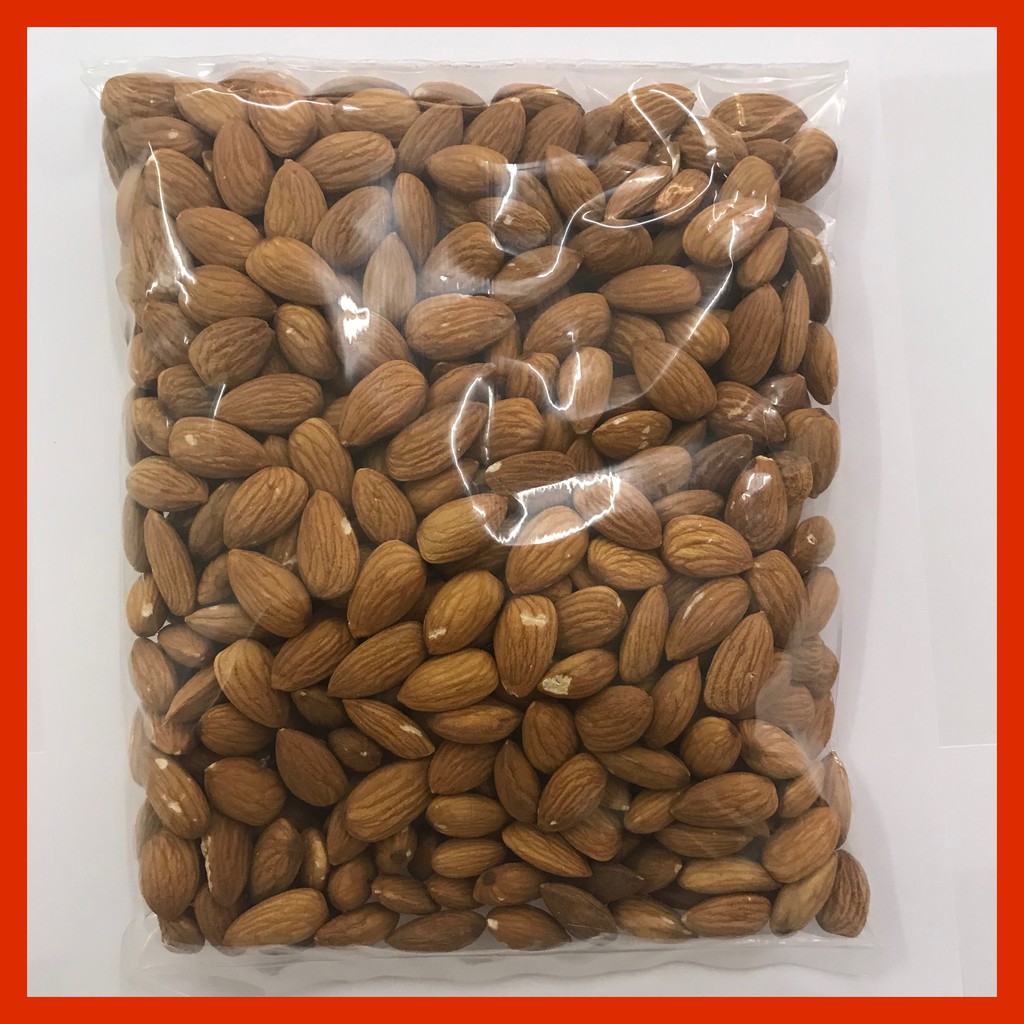 【USA】500gram RAW [Unsalted] Almond Nut / Badam/杏仁 - READYSTOCK WHOLESALE