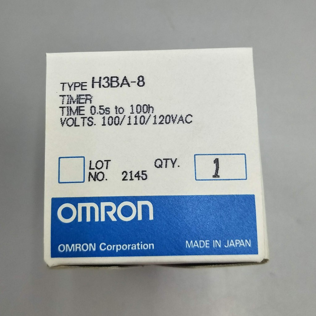 OMRON TIMER H3BA-8 100/110/120VAC | Shopee Malaysia