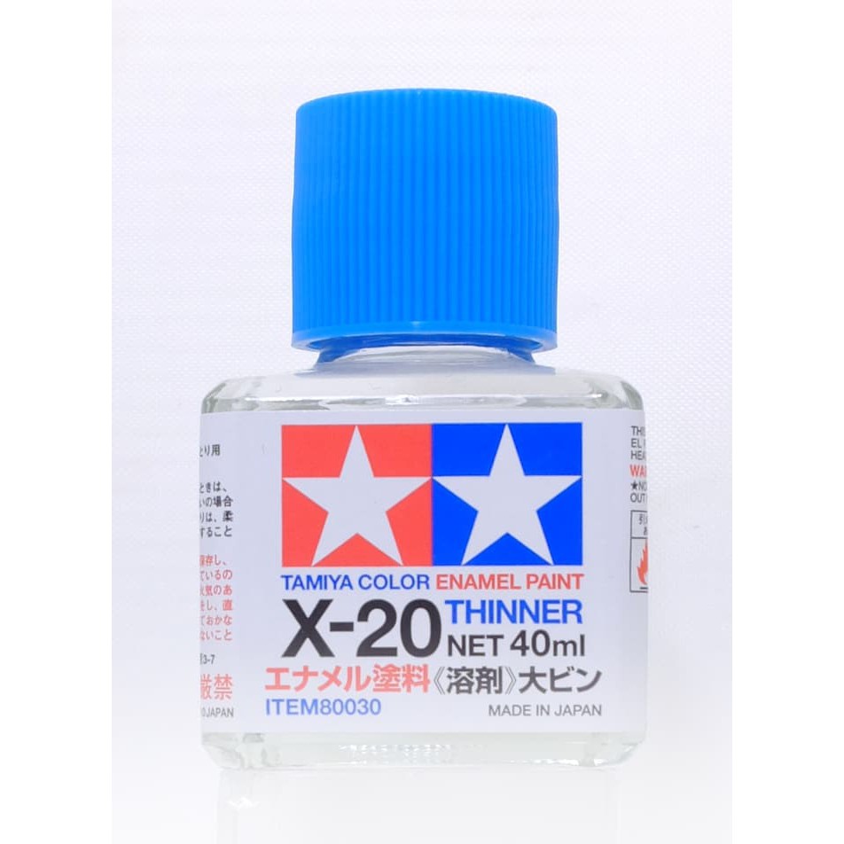 TAMIYA X20 THINNER ENAMEL COLOR 40ML | Shopee Malaysia