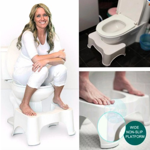 Footrest Toilet Squaty Foot Step Potty Healthy Toilet Squat Toilet ...