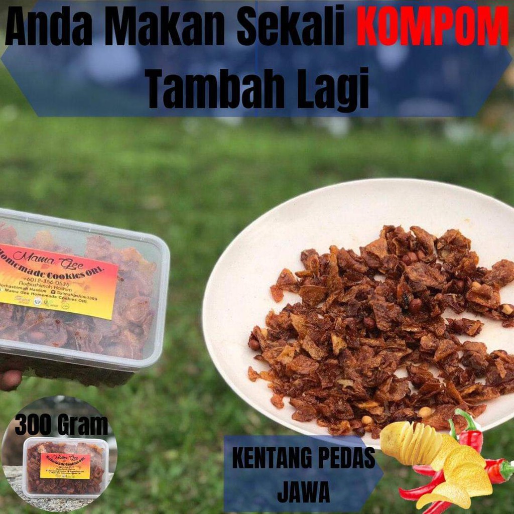 Kerepek Kentang Sambal Asli Jawa | Shopee Malaysia