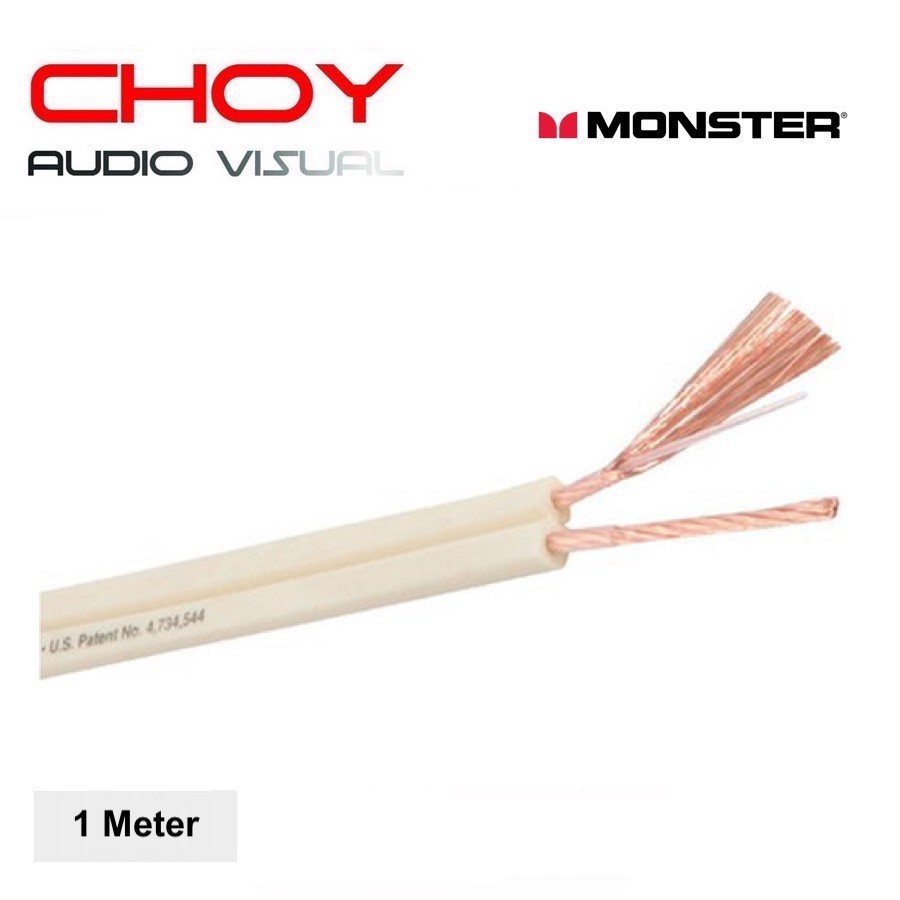 Monster xp navajo white compact speaker cable mkii - 1 meter | BeeCost