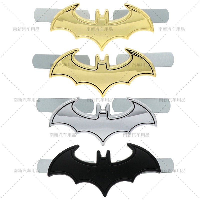 3D Exterior Car Sticker Metal Large Batmobile Logo Modified Batman ...