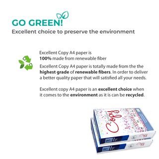 Excellent Copy A4 Paper (80gsm x 500's x 3 Ream) | Shopee Malaysia