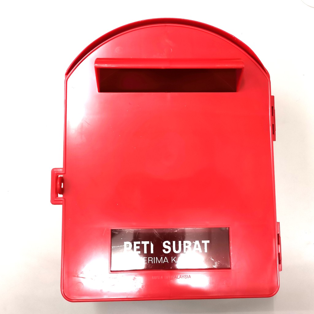 [READY STOCKS] PVC LETTER BOX (RED) / PETI SURAT PLASTIK / PLASTIC ...