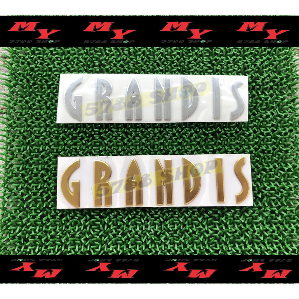 EMBLEM LOGO STICKER FOR MITSUBISHI GRANDIS | Shopee Malaysia
