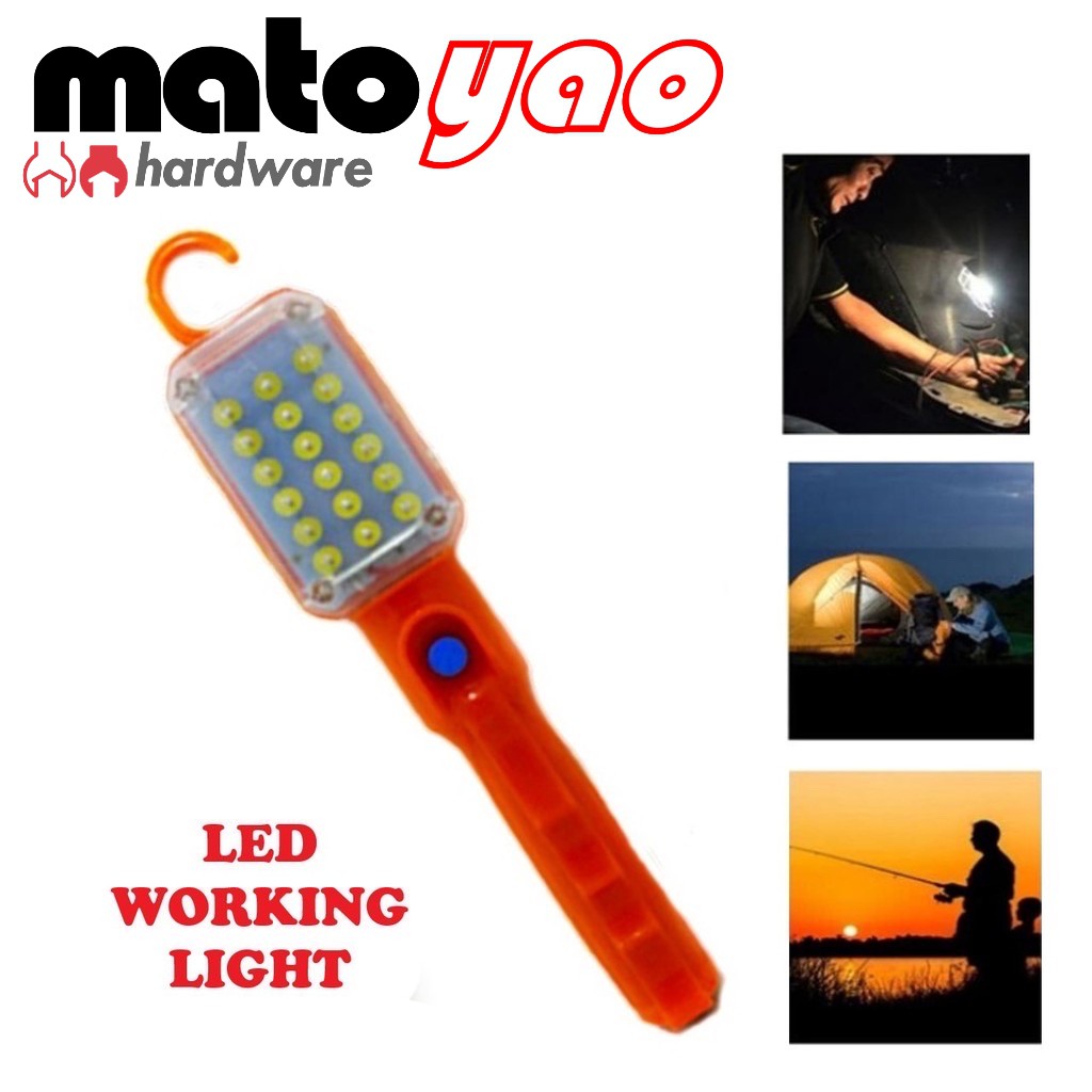 LED Rechargeable Cordless Working Lamp | Shopee Malaysia