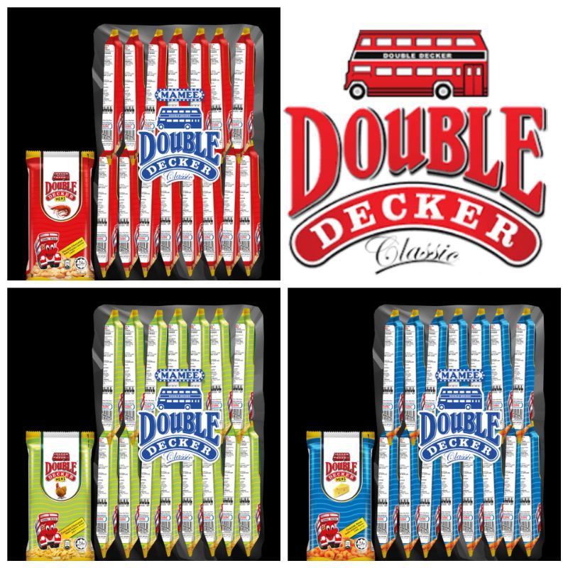 [TKM] Mamee Double Decker ( Mini ) (10g - 15g x 30 Packs ) | Shopee ...