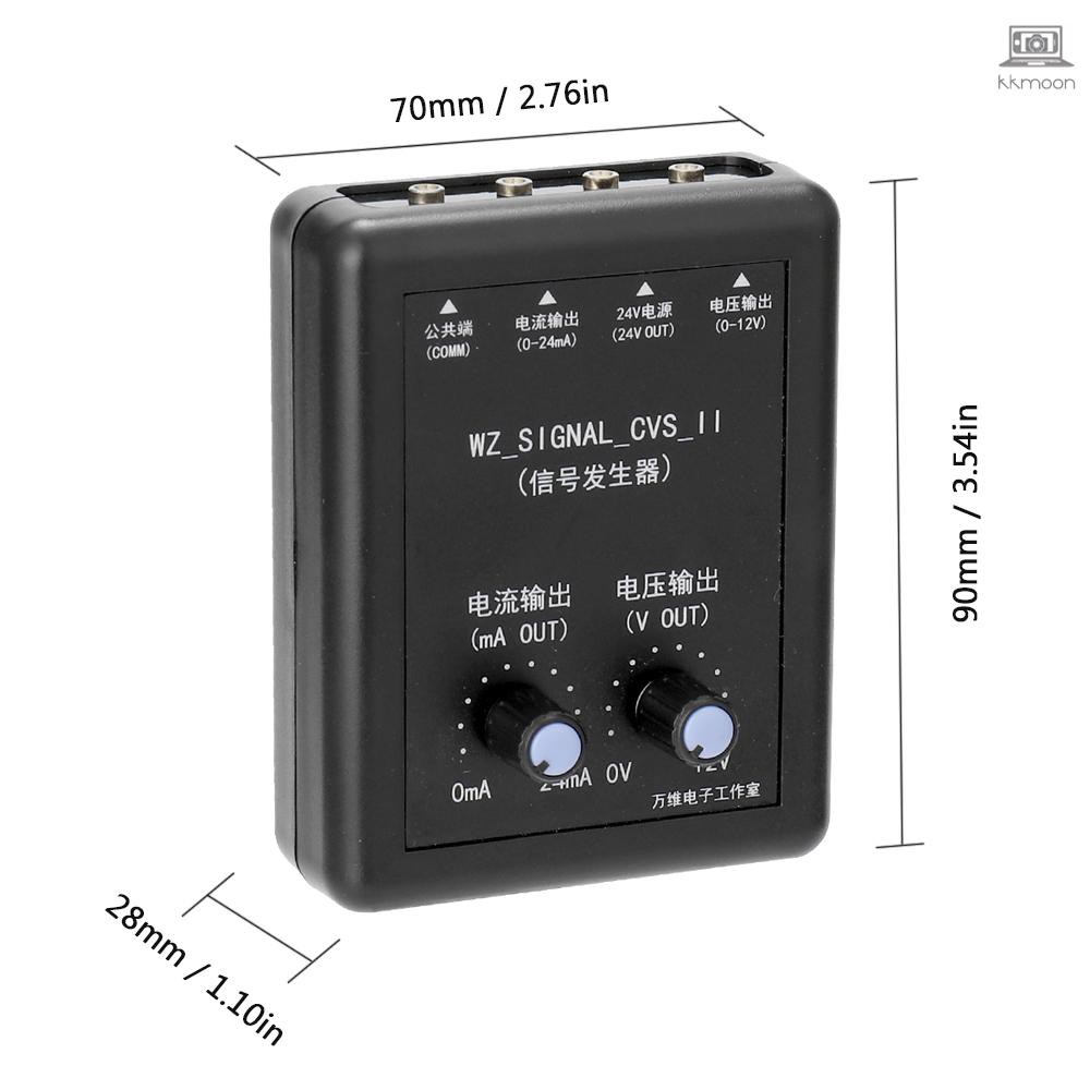 4-20mA 0-10V Signal Generator 24V Current Voltage Transmitter Signal ...