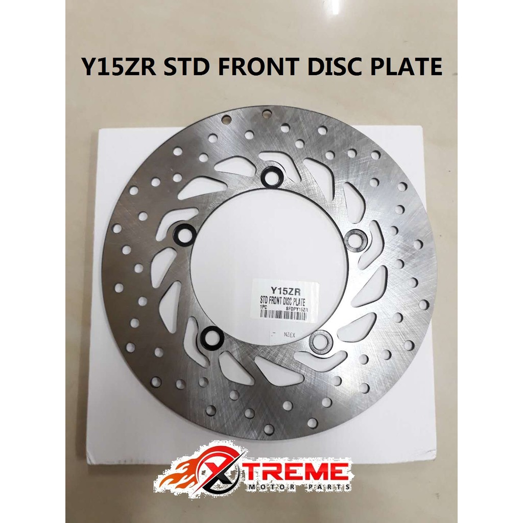 Y15 Y15Z Y15ZR V1 V2 FRONT DISC PLATE STANDARD PIRING DEPAN | Shopee ...