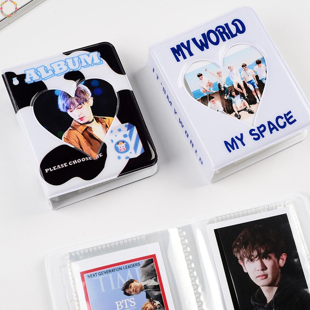 Dairy Cow 3 Inch Polaroid Photo Album Mini Stamp Star Storage Card ...