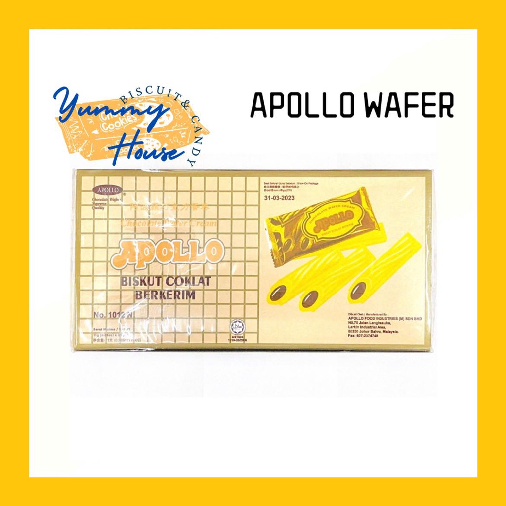 APOLLO WAFER CHOCOLATE | Shopee Malaysia