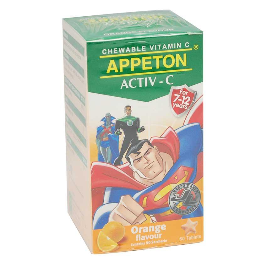 Appeton Activ- C 60 Tablets (Orange) | Shopee Malaysia