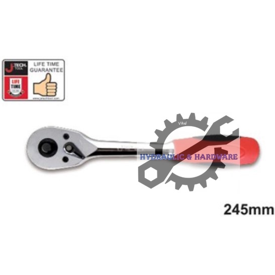 JETECH TOOL ORIGINAL || 45-GEAR RATCHET WRENCH (SOFTGRIP) | Shopee Malaysia