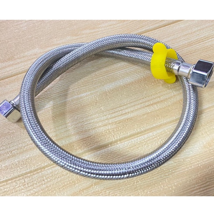 Stainless Steel Bathroom Water Heater Shower INLET hose 1/2" Basin ...