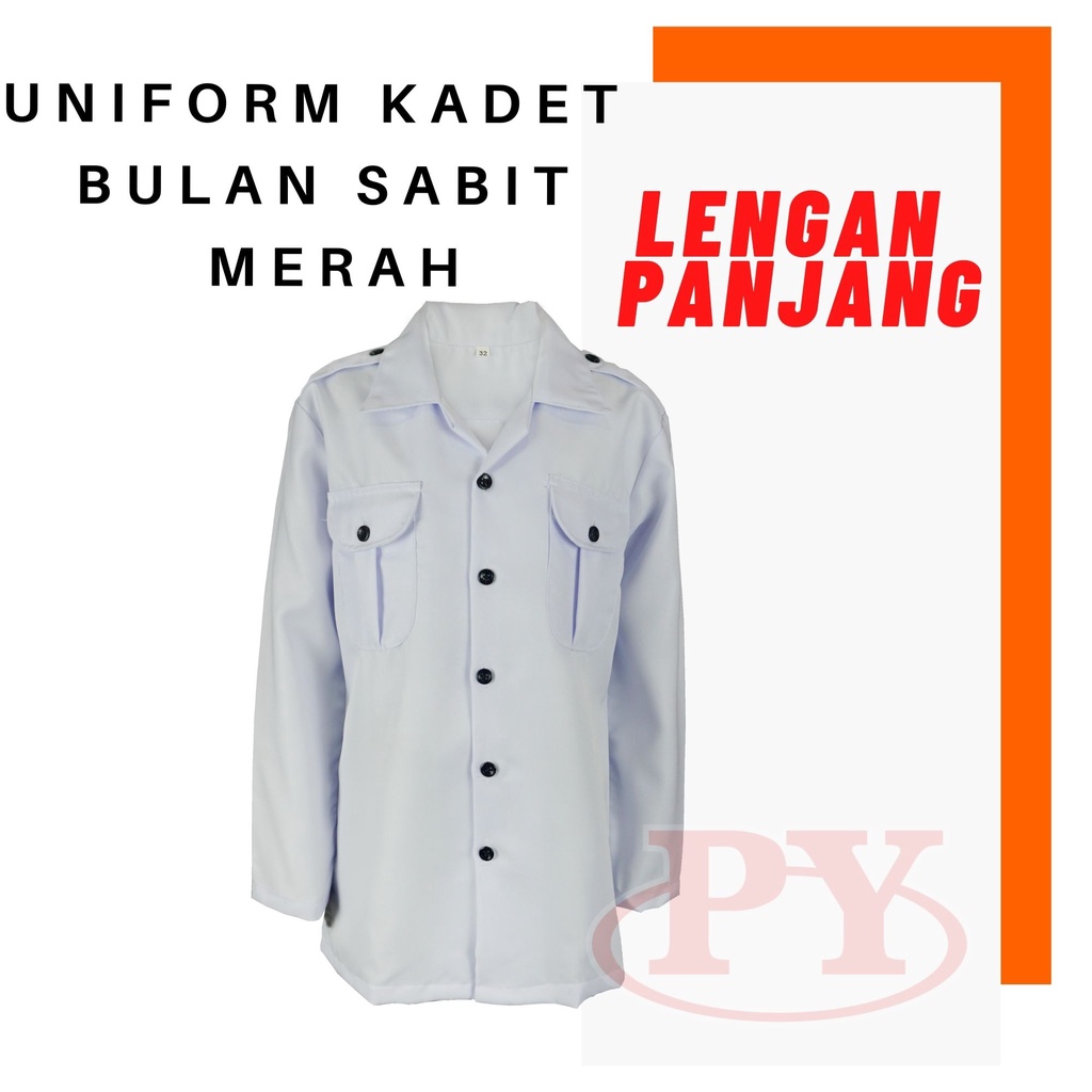 PBSM / UNIFORM KADET PERSATUAN BULAN SABIT MERAH ( LENGAN PANJANG FULL ...