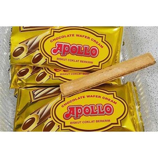 [SNACK] Apollo Chocolate Wafer Stick (12's x 11g) | Shopee Malaysia