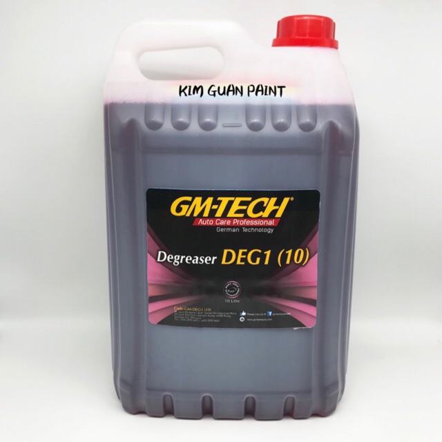 GM-TECH DEGREASER DEG1(10LTR) | Shopee Malaysia