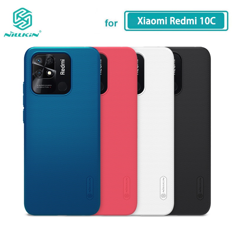 Redmi 10C Casing Nillkin Frosted Shield Matte Hard Back Cover For ...