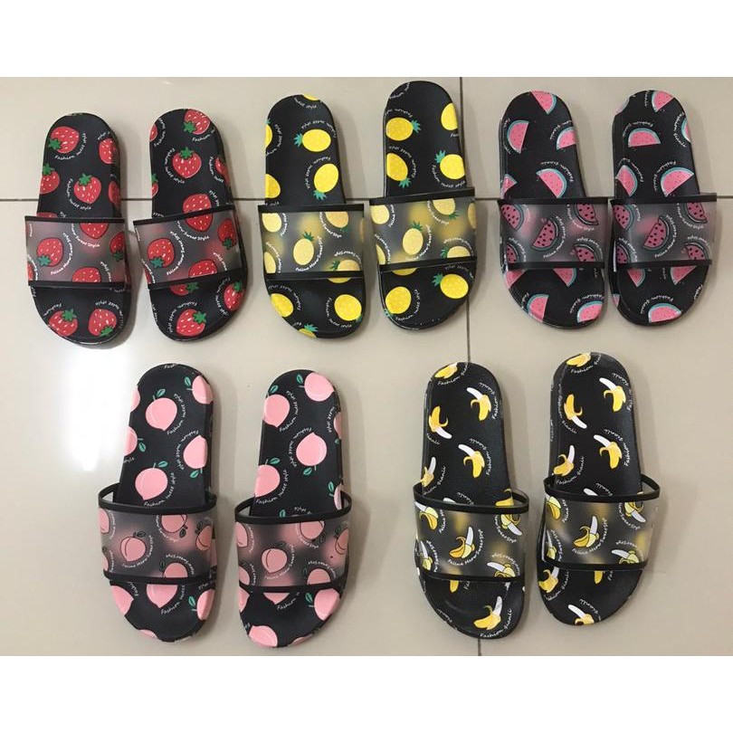 [Beeya] selipar wanita selipar perempuan selipar budak perempuan sandal ...