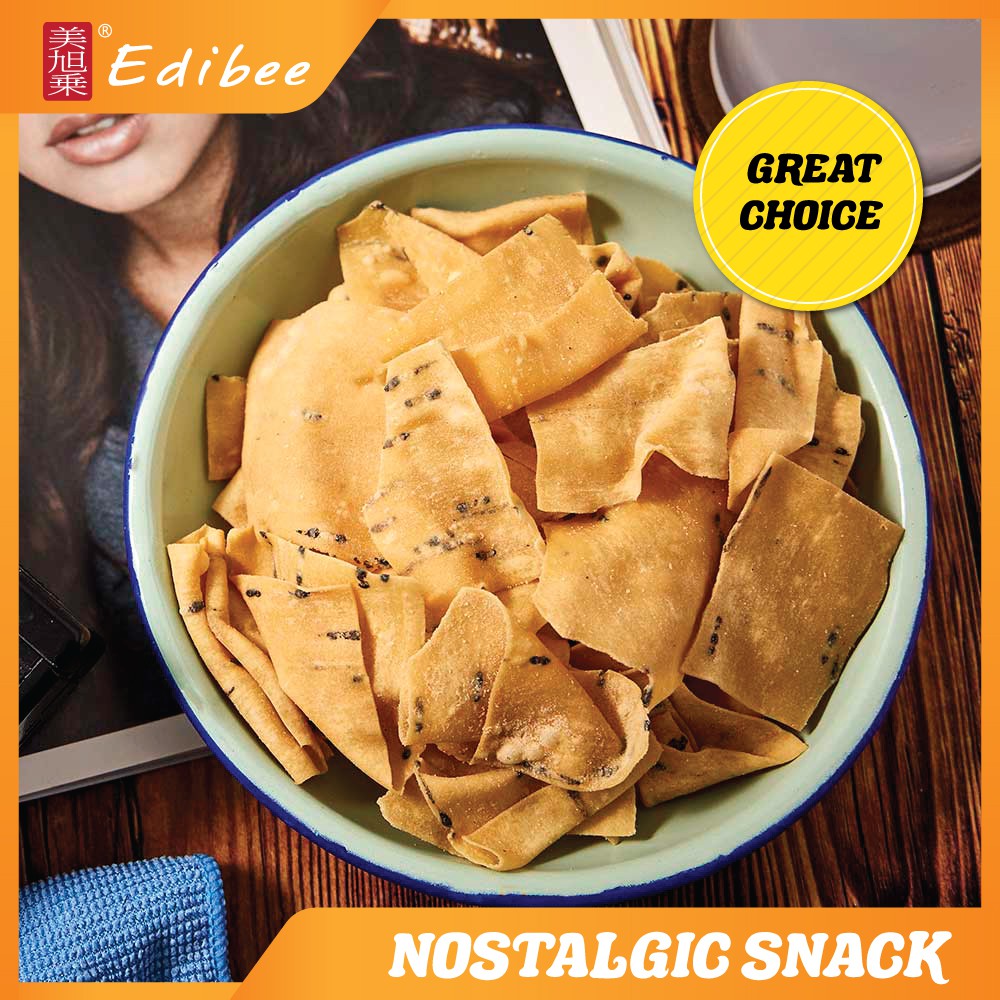 Edibee Kerepek Tauhu /To Fu Biscuit Snack (80g) | Shopee Malaysia