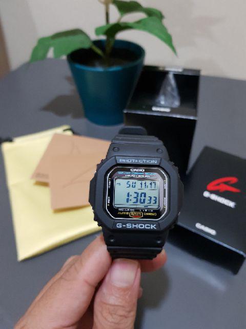 (IN STOCK) ORIGINAL CASIO G-SHOCK G-5600E-1DR. TOUGH SOLAR BATTERY. WATERPROOF | Shopee Malaysia