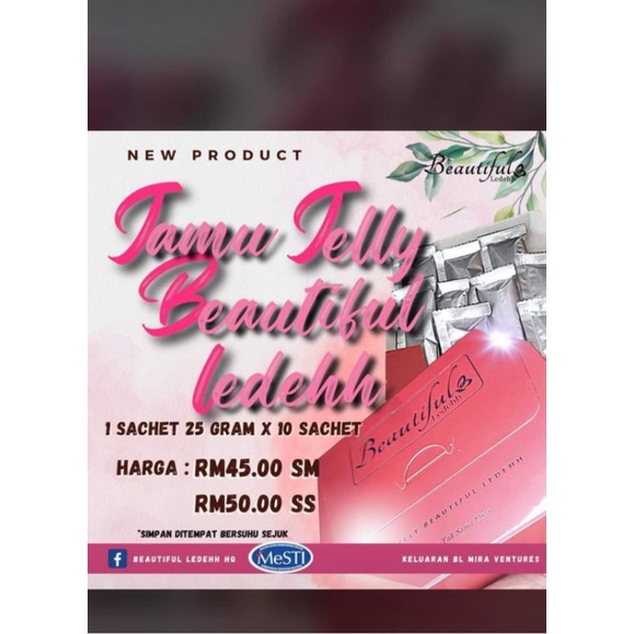 jamu jelly beautiful ledeh(with free gift) | Shopee Malaysia