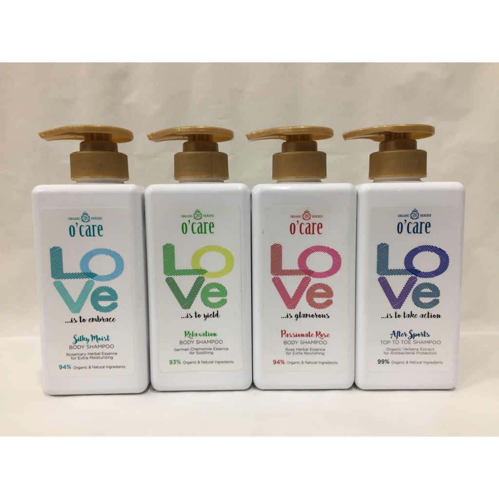 ORGANIC SERIES O'CARE BODY SHAMPOO 500ML | Shopee Malaysia