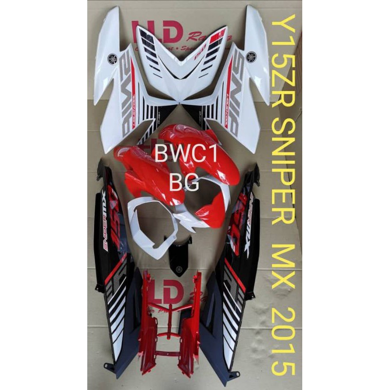 COVER SET Y15ZR V1/V2 SNIPERS MX 2015 HLD TANAM STICKER | Shopee Malaysia