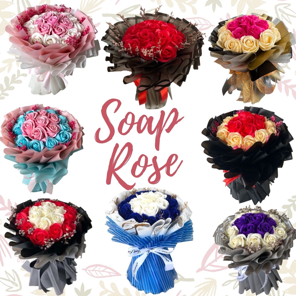 EXCLUSIVE SOAP ROSE BOUQUET | Shopee Malaysia